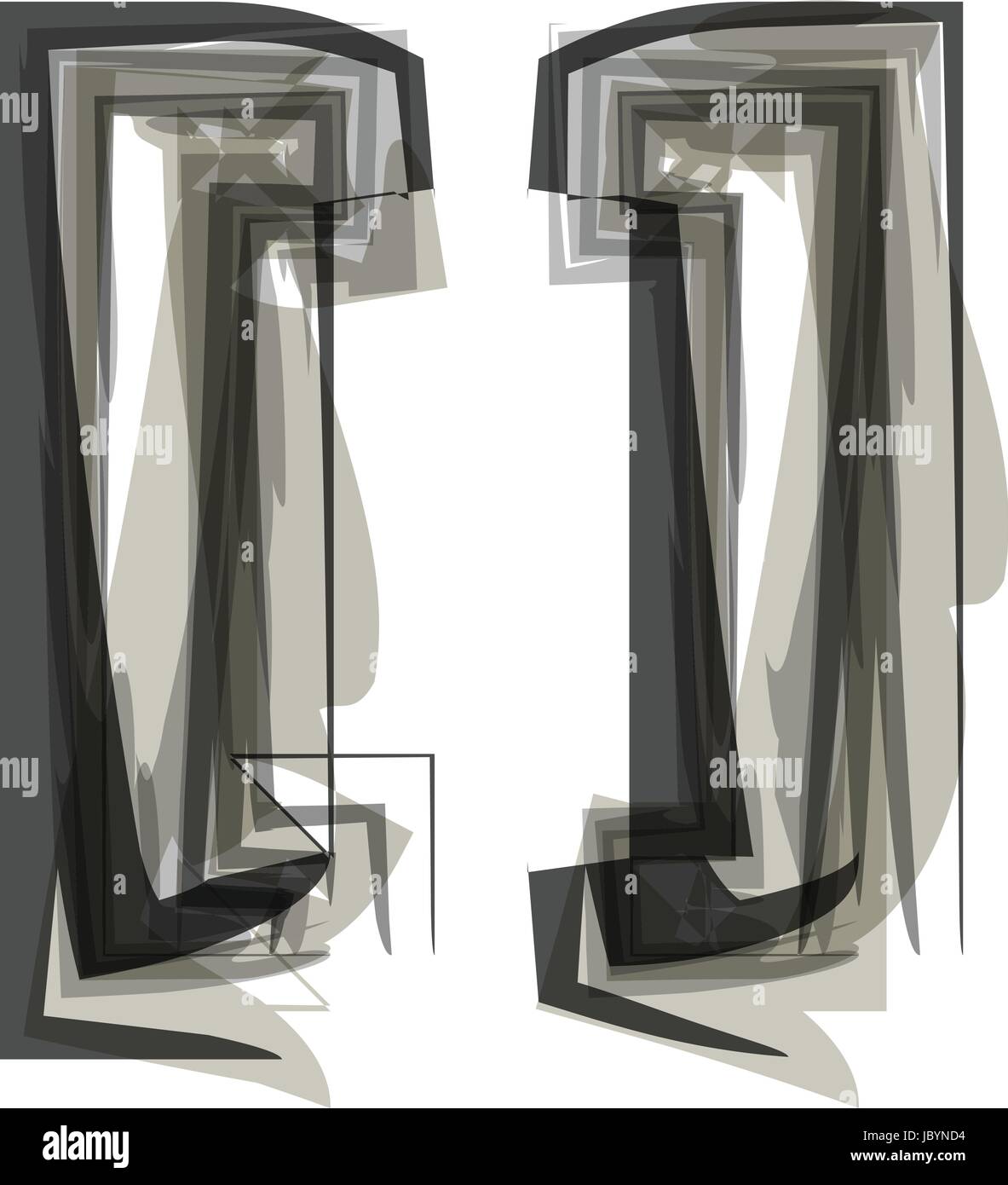 Abstract parenthesis Symbol illustration Stock Vector Image & Art - Alamy