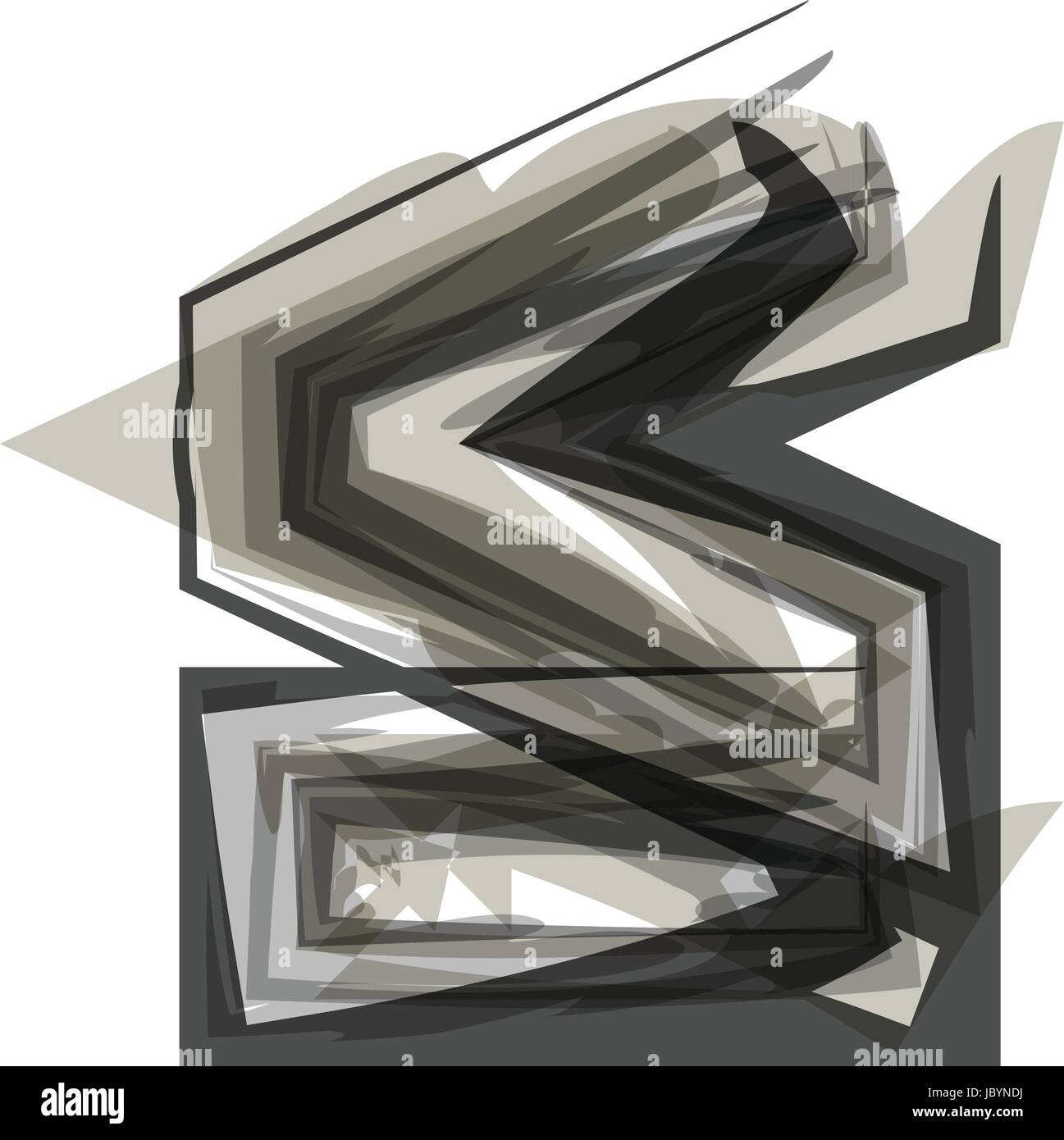 Abstract Symbol illustration Stock Vector Image & Art - Alamy