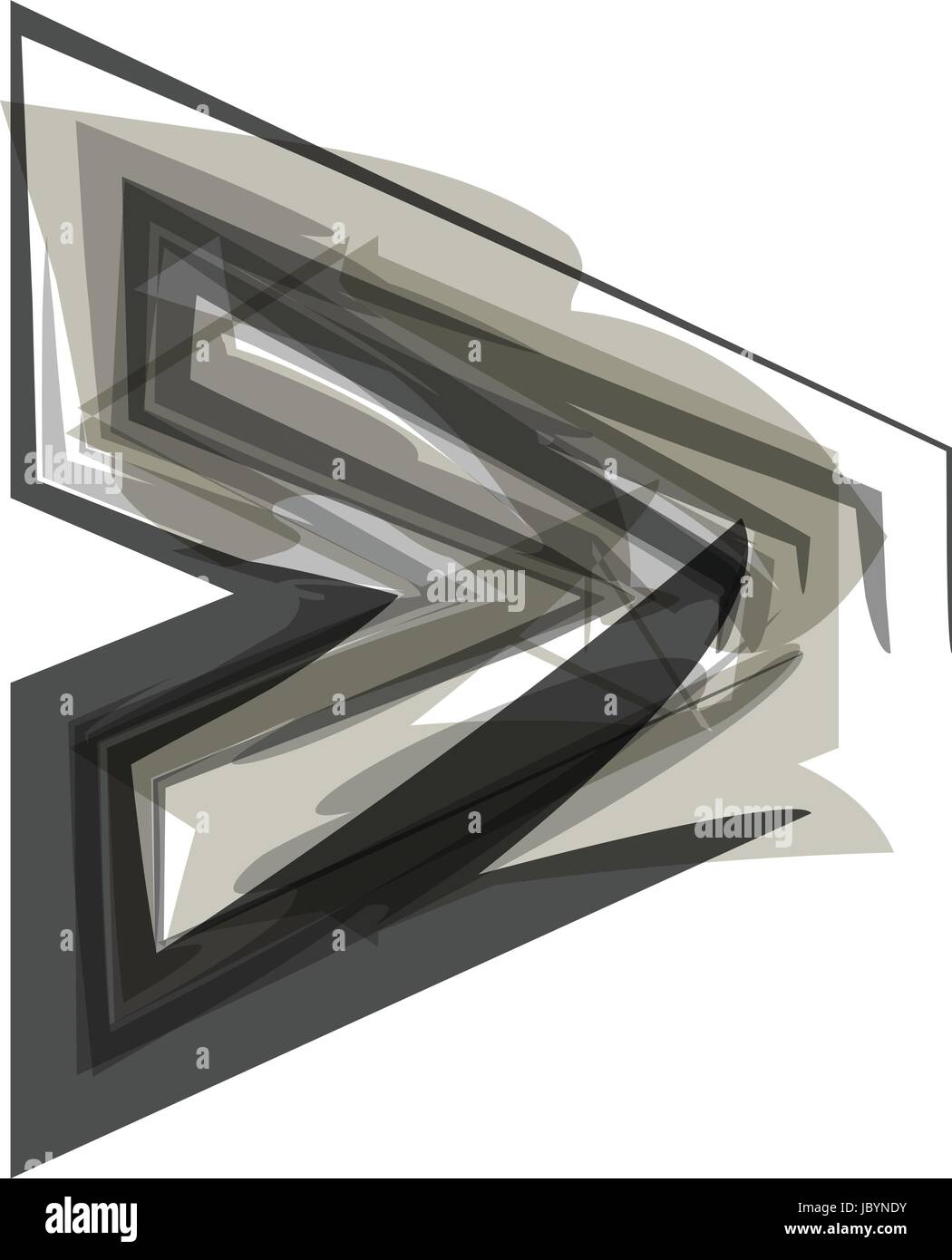 Abstract Symbol illustration Stock Vector Image & Art - Alamy