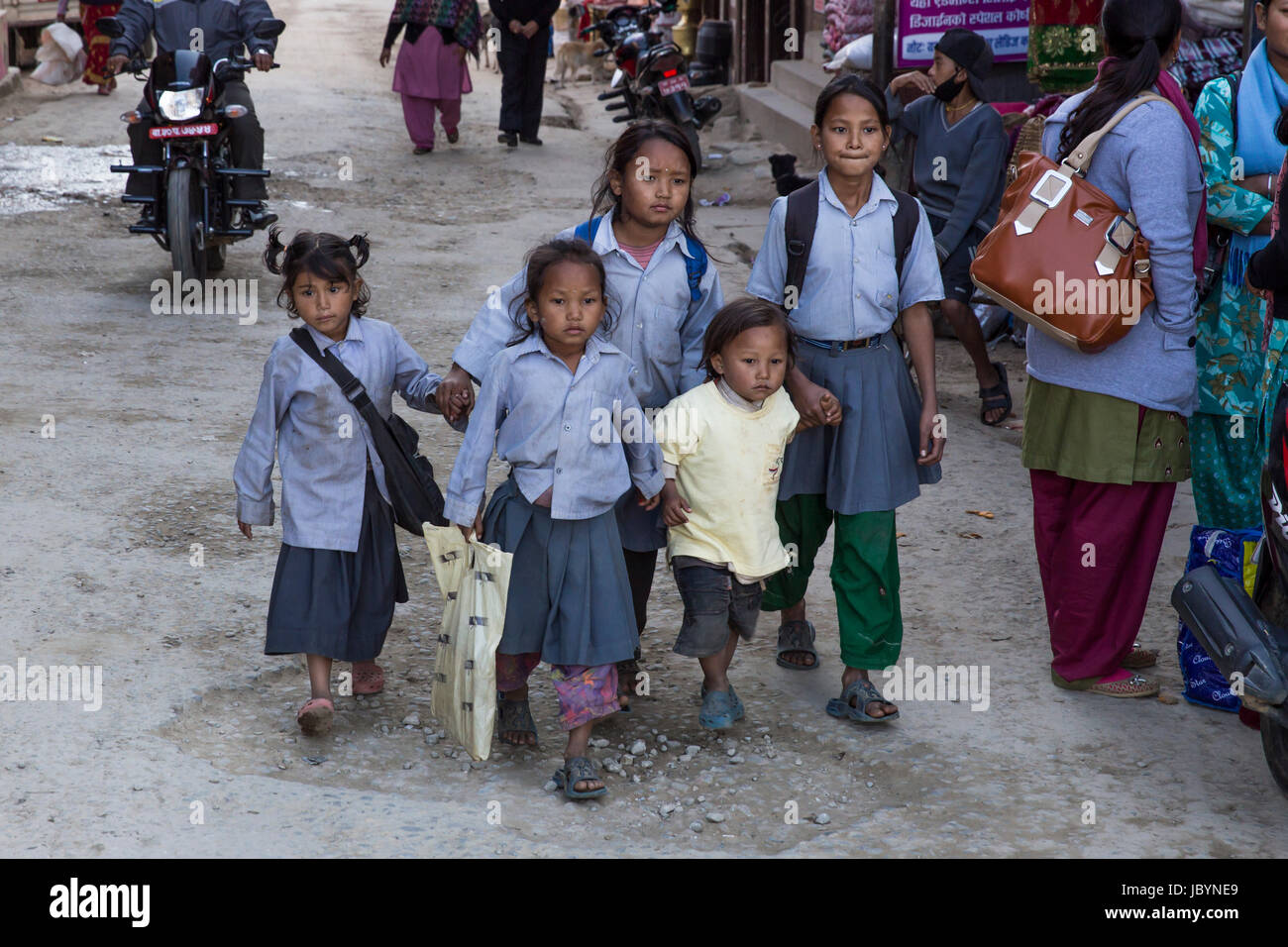 Child dirty school uniform hi-res stock photography and images - Alamy