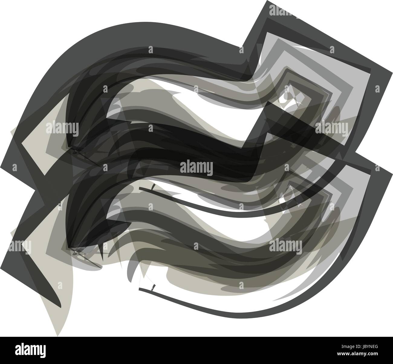 Abstract Symbol illustration Stock Vector Image & Art - Alamy