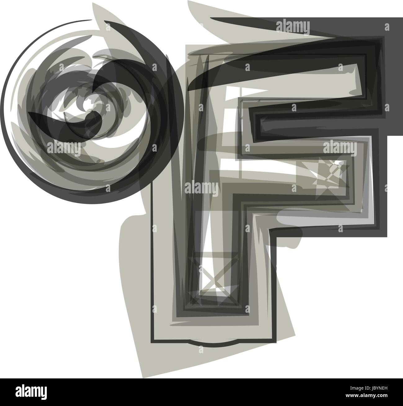 Abstract Fahrenheit Symbol illustration Stock Vector Image & Art - Alamy