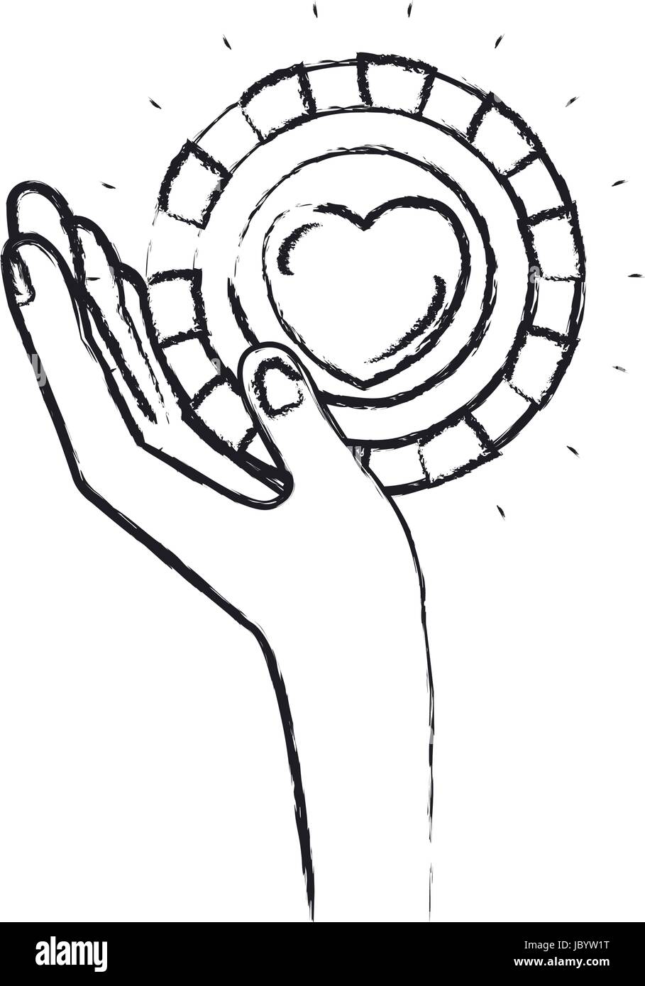 Left hand side view Stock Vector Images - Alamy