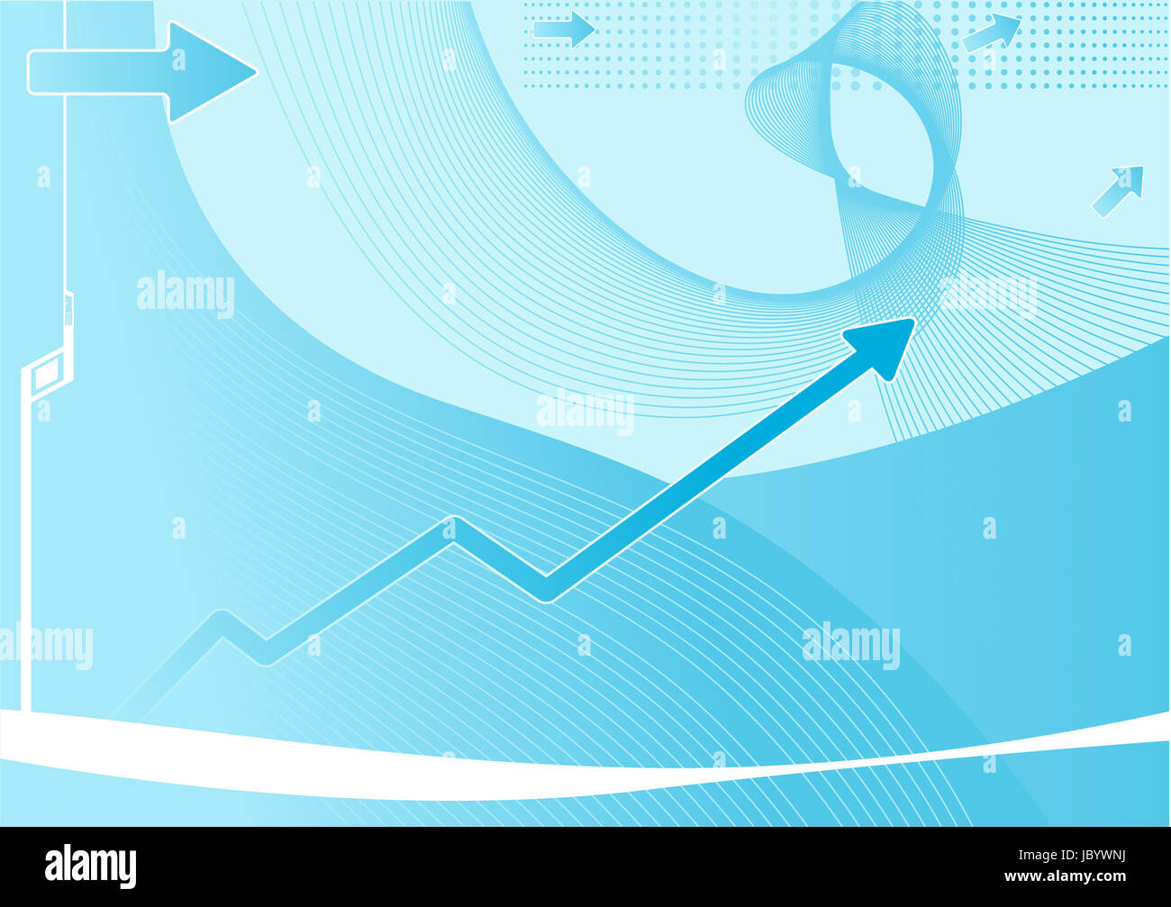 Editable business vector background with space for your text - Graph ...