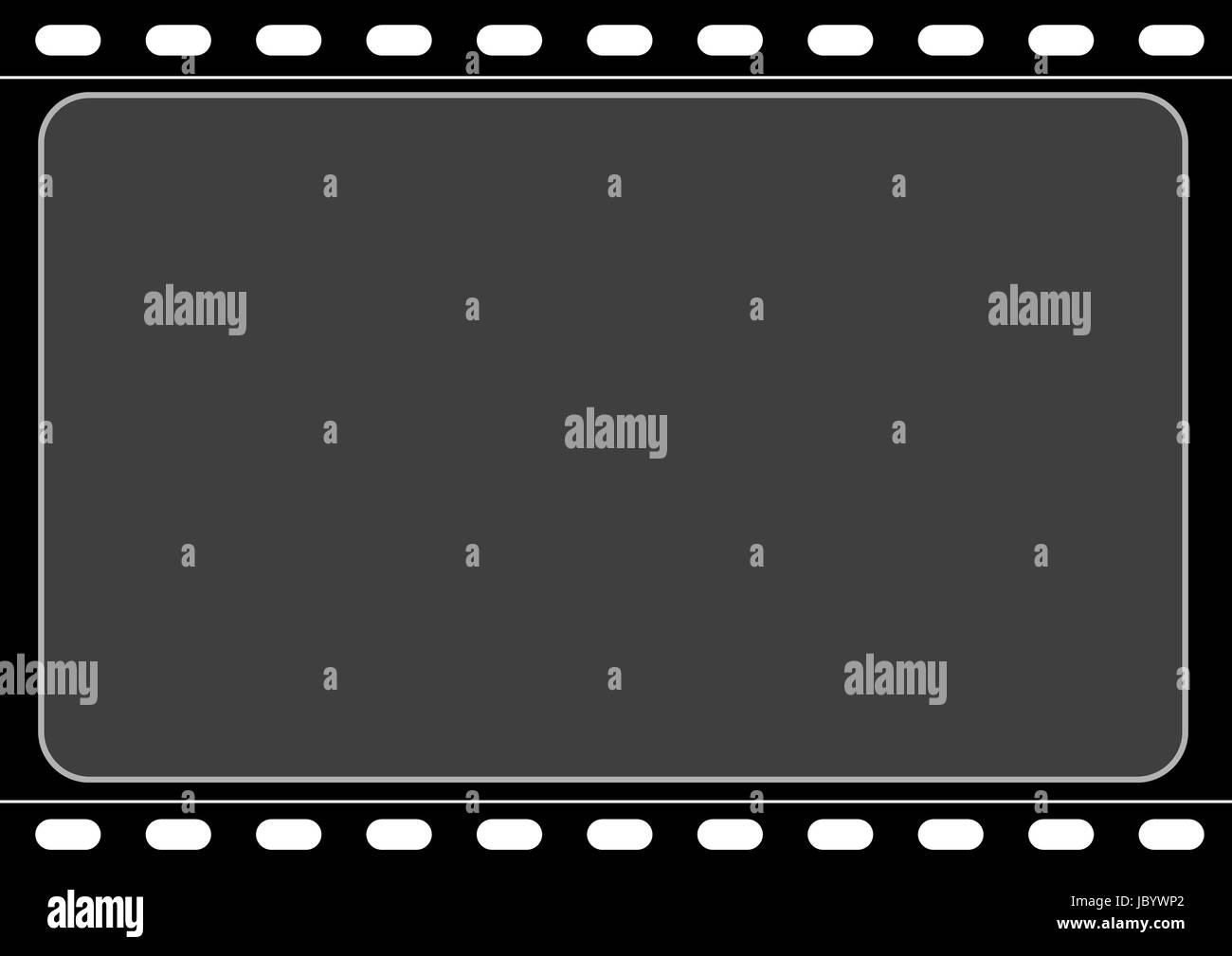 Computer designed negative film frame Stock Photo - Alamy