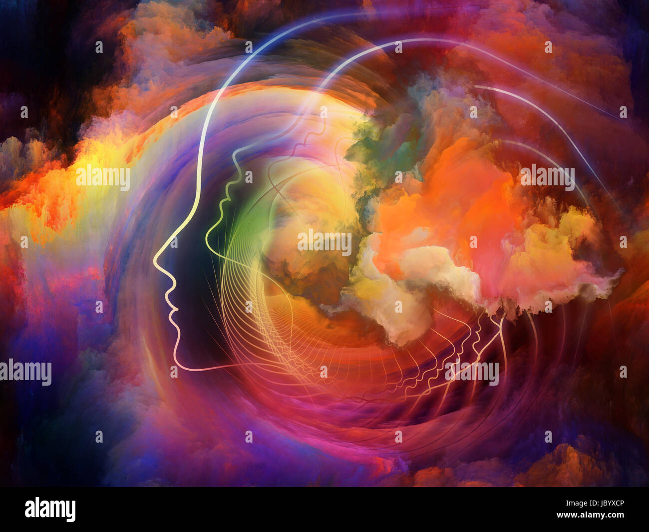Internal Recurrence series. Interplay of human profile and fractal ...