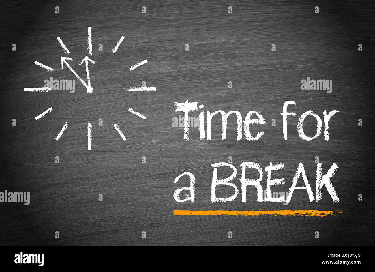 Time for a break Stock Photo - Alamy