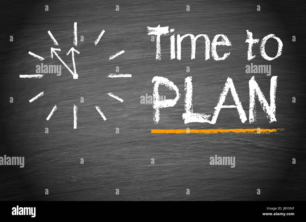 Time to plan Stock Photo - Alamy