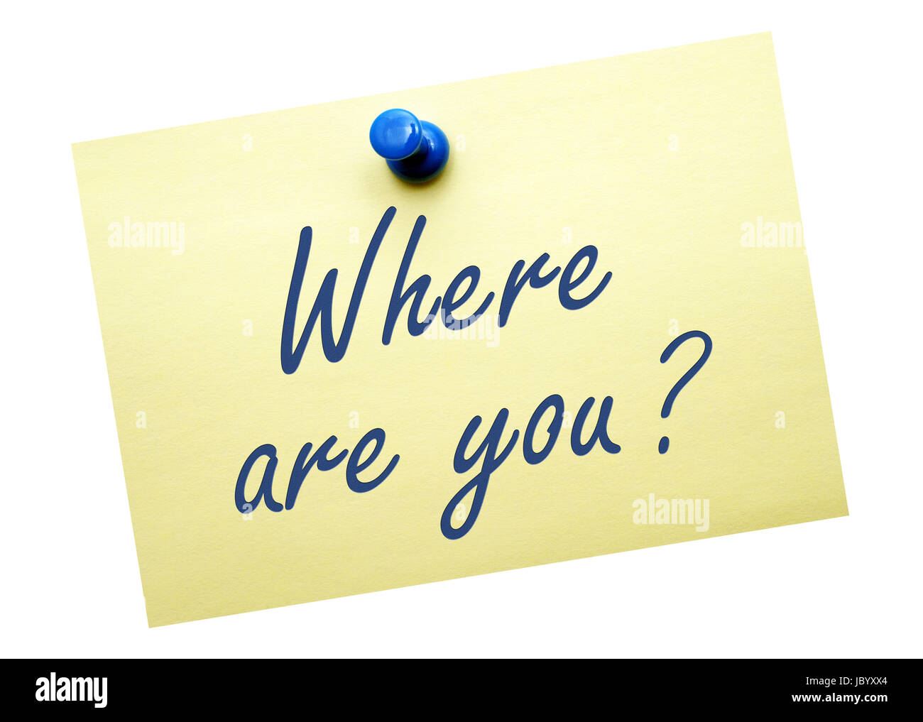 Where are you Stock Photo - Alamy