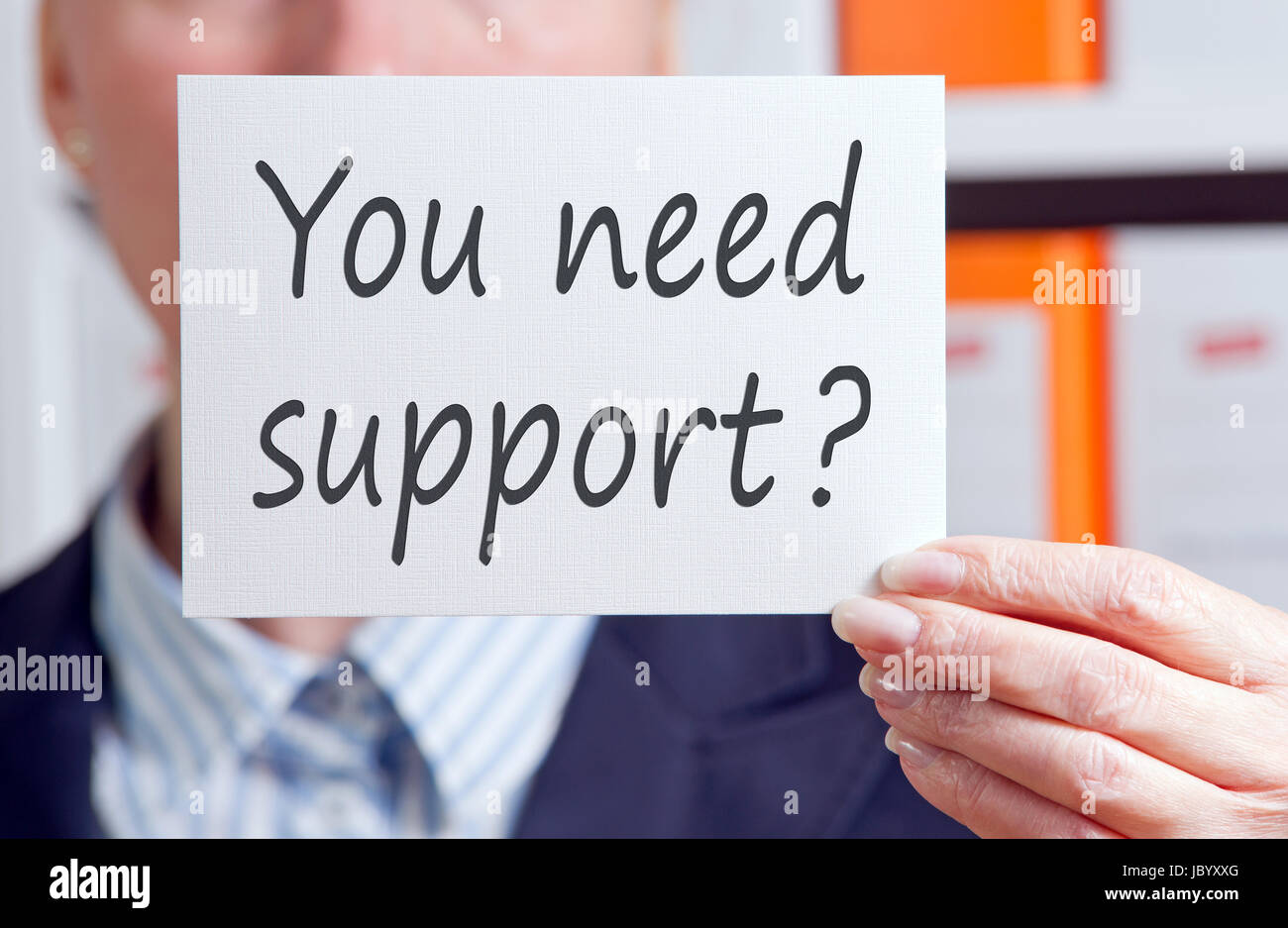 You need support Stock Photo - Alamy