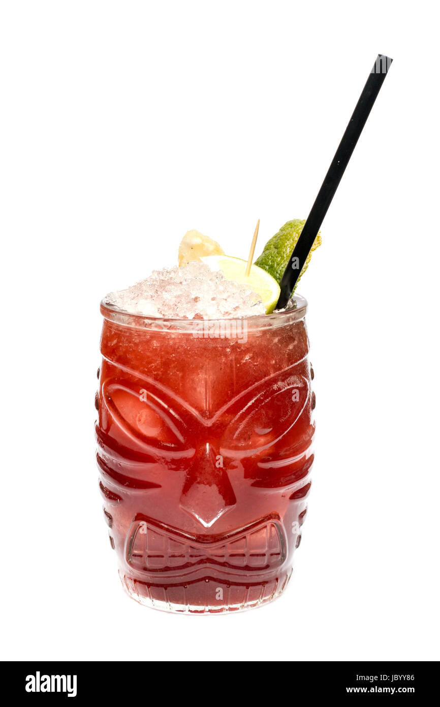 Passion fruit martini Cut Out Stock Images & Pictures - Alamy