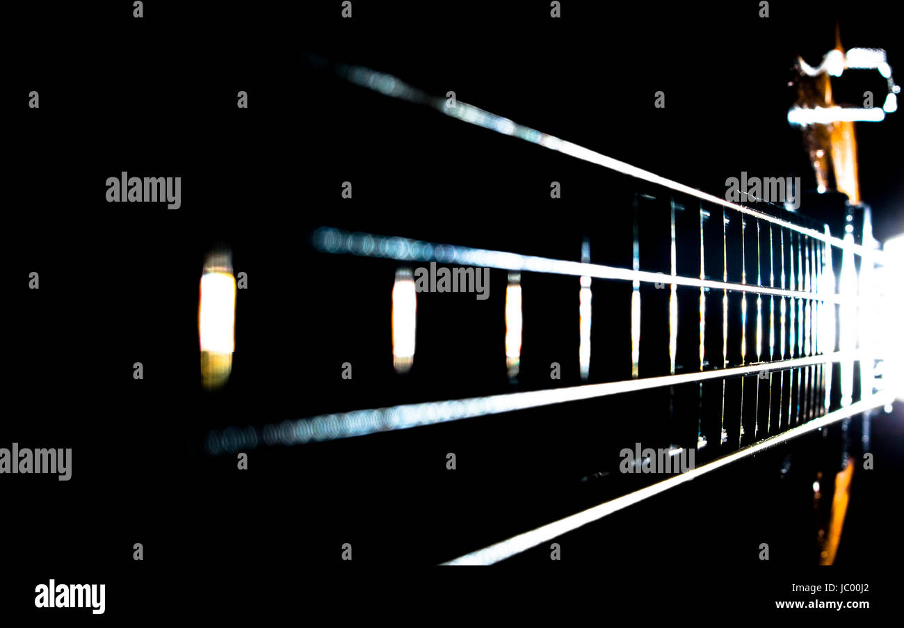 Bass Guitar Abstract Stock Photo - Alamy