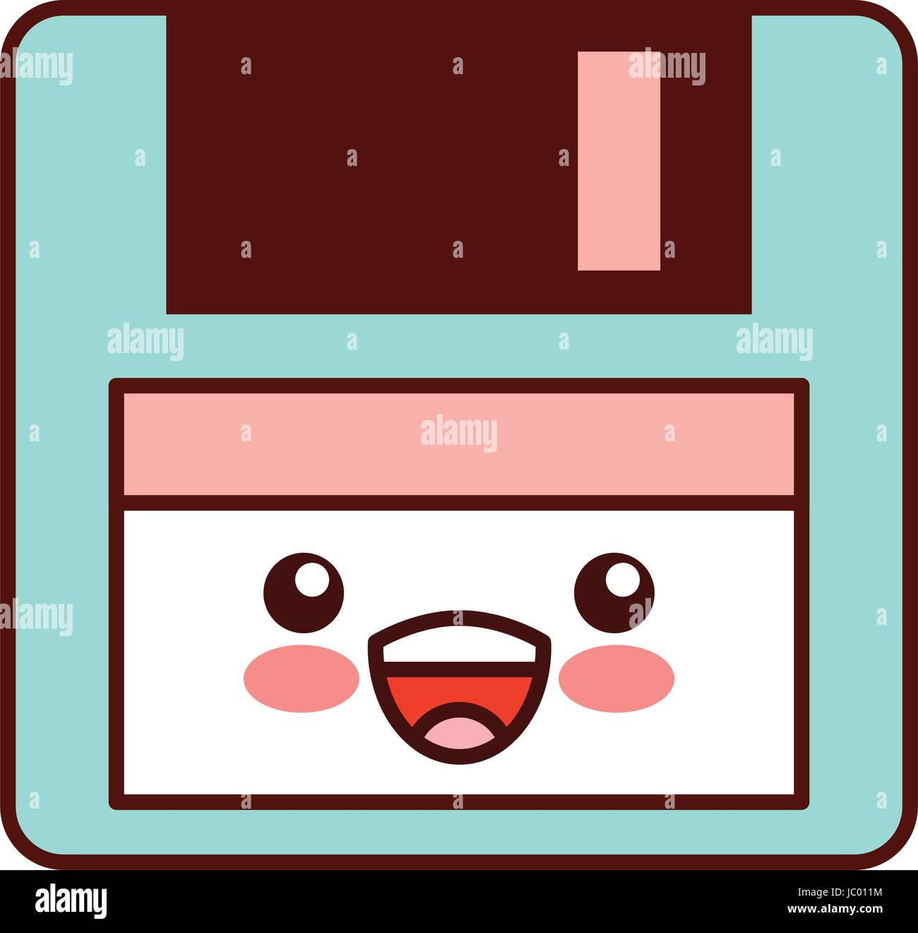 Floppy character cute icon hi-res stock photography and images - Alamy