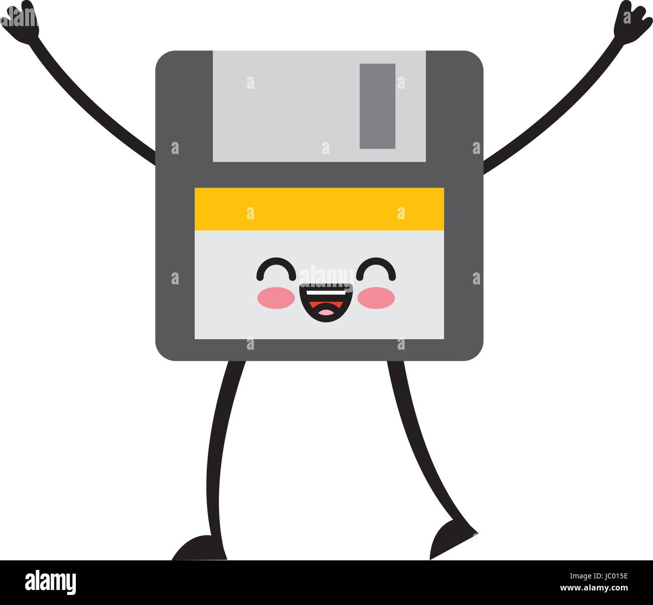 floppy disk kawaii character Stock Vector Image & Art - Alamy