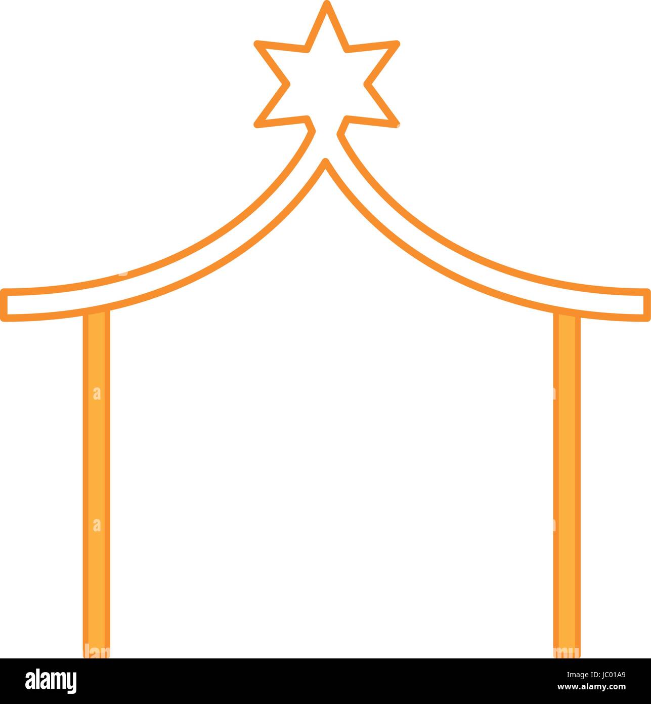 stable manger isolated icon Stock Vector Image & Art - Alamy