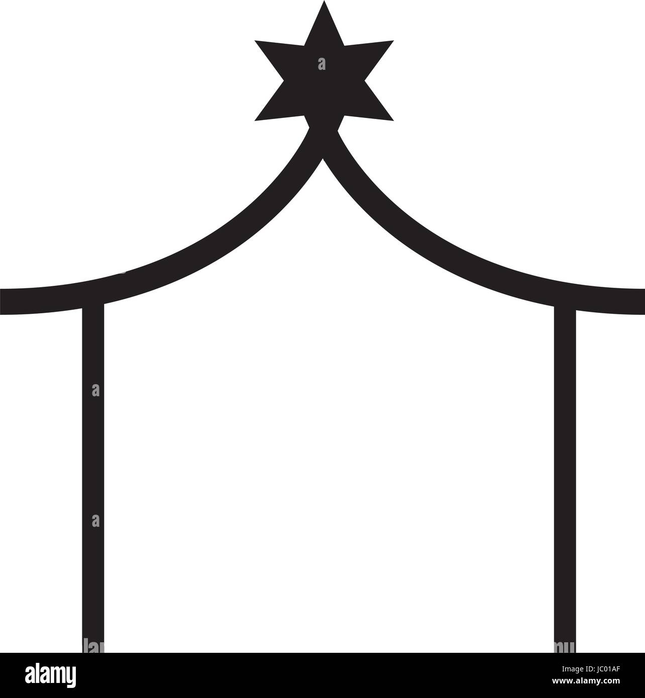 Manger village Stock Vector Images - Alamy
