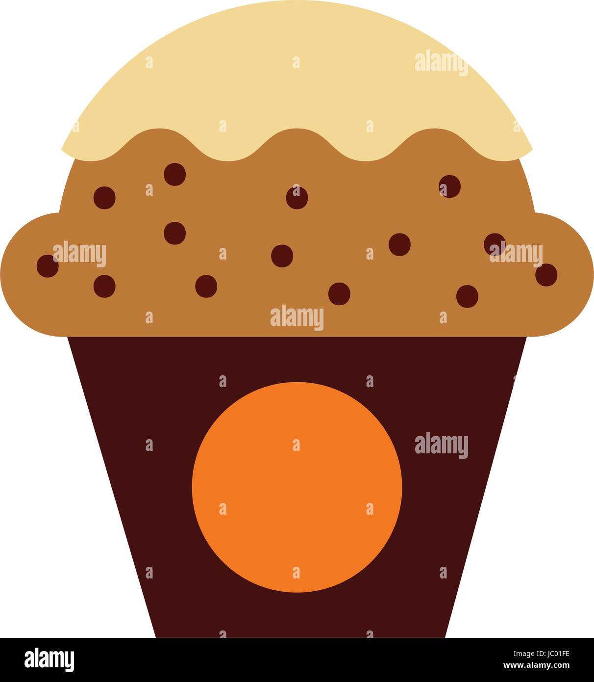 cup cake sweet icon Stock Vector Image & Art - Alamy