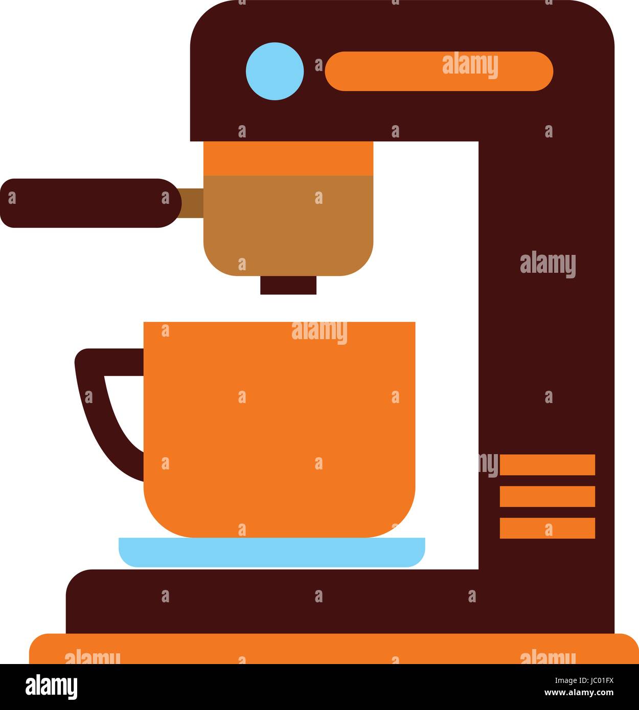 coffee machine isolated icon Stock Vector Image & Art - Alamy