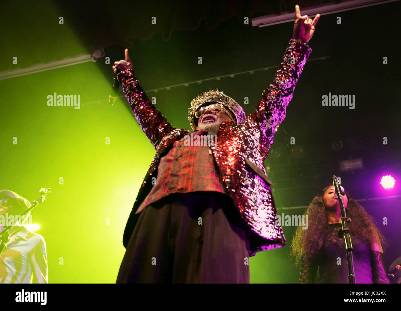 George Clinton & Parliament Funkadelic Performing at Manchester O2 Ritz ...