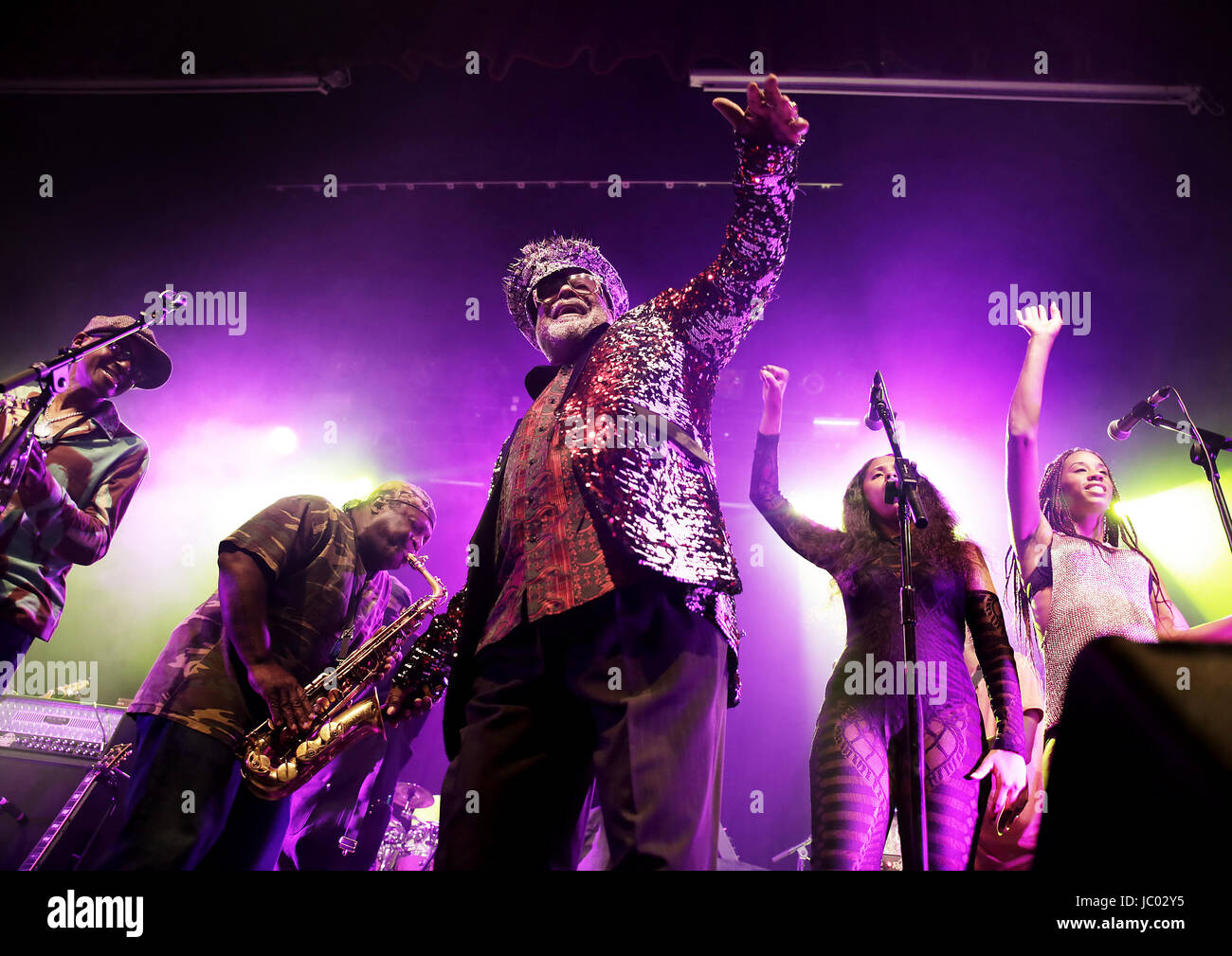 George Clinton & Parliament Funkadelic Performing at Manchester O2 Ritz ...