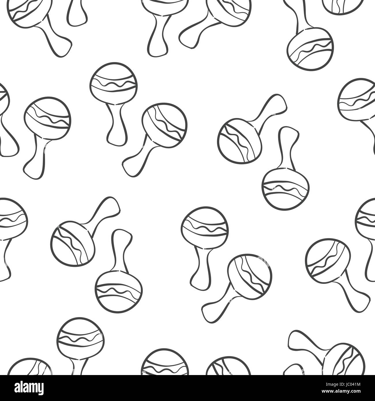 Pattern of musical instrument collection vector art Stock Vector Image ...