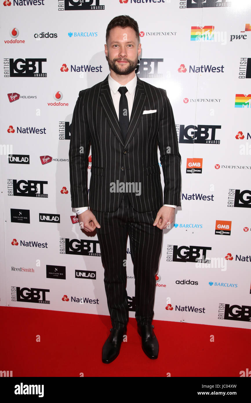British LGBT Awards 2017 - Arrivals Featuring: Calum Scott Where ...