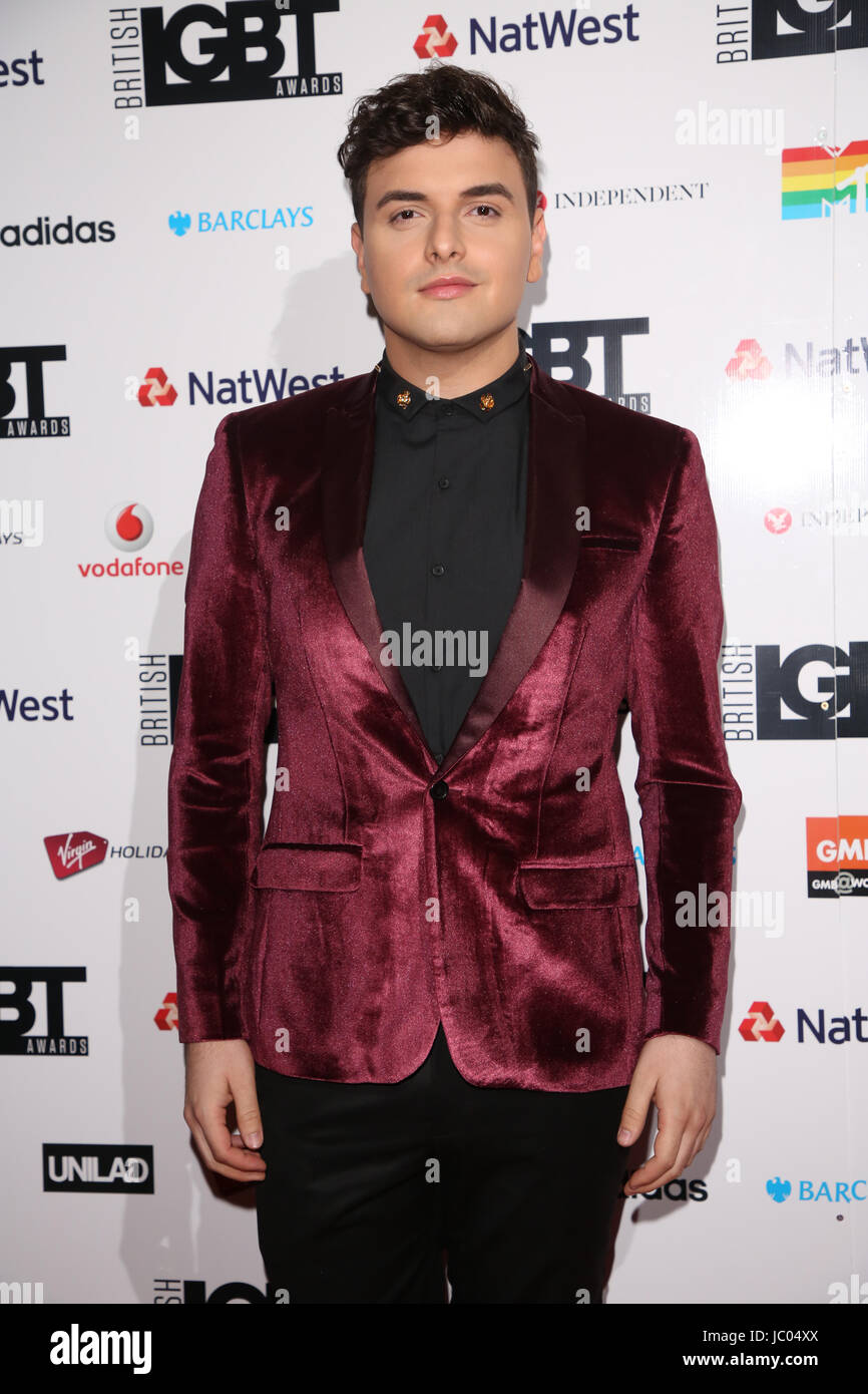 British LGBT Awards 2017 - Arrivals Featuring: Vangelis Where: London ...