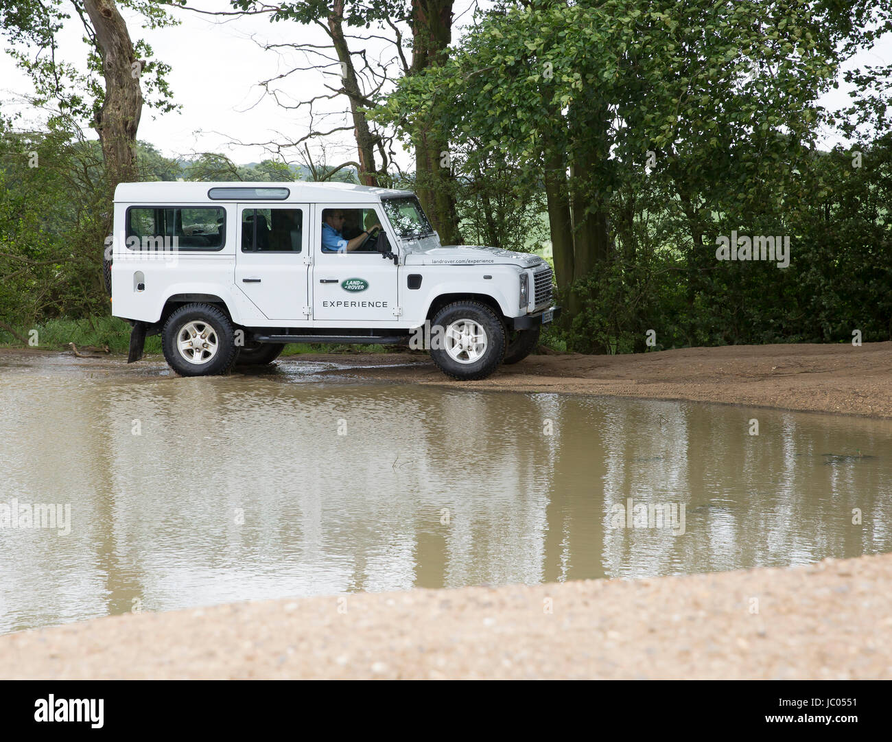 Land Rover Experience Day in Luton Stock Photo - Alamy