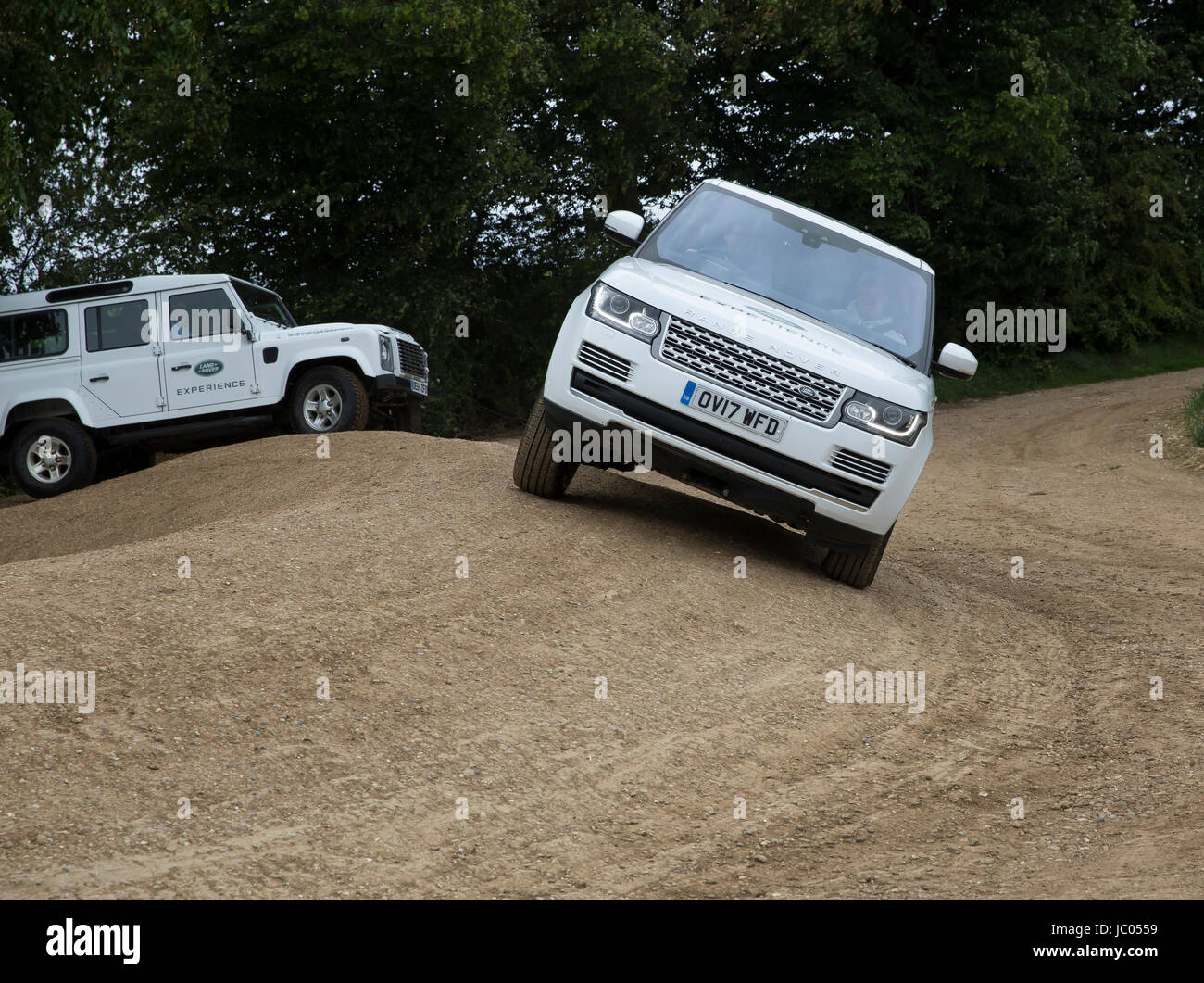 Land Rover Experience Day in Luton Stock Photo - Alamy