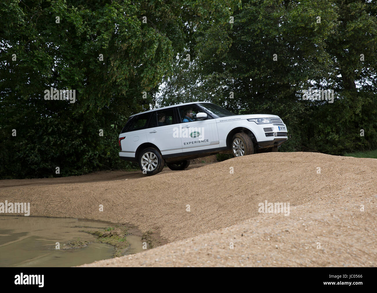 Land Rover Experience Day in Luton Stock Photo - Alamy