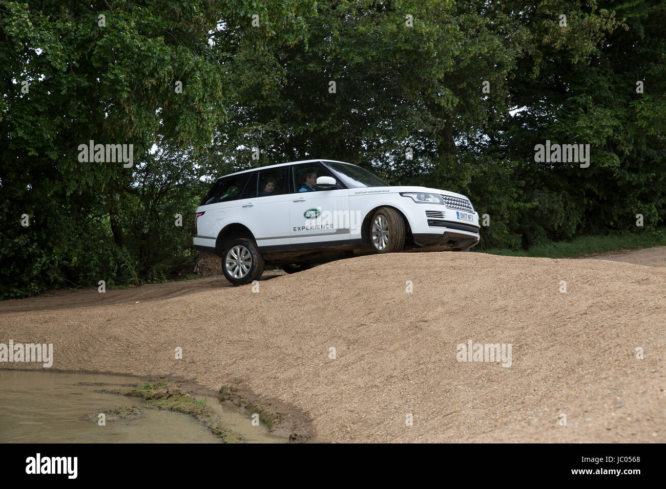 Land Rover Experience Day in Luton Stock Photo - Alamy