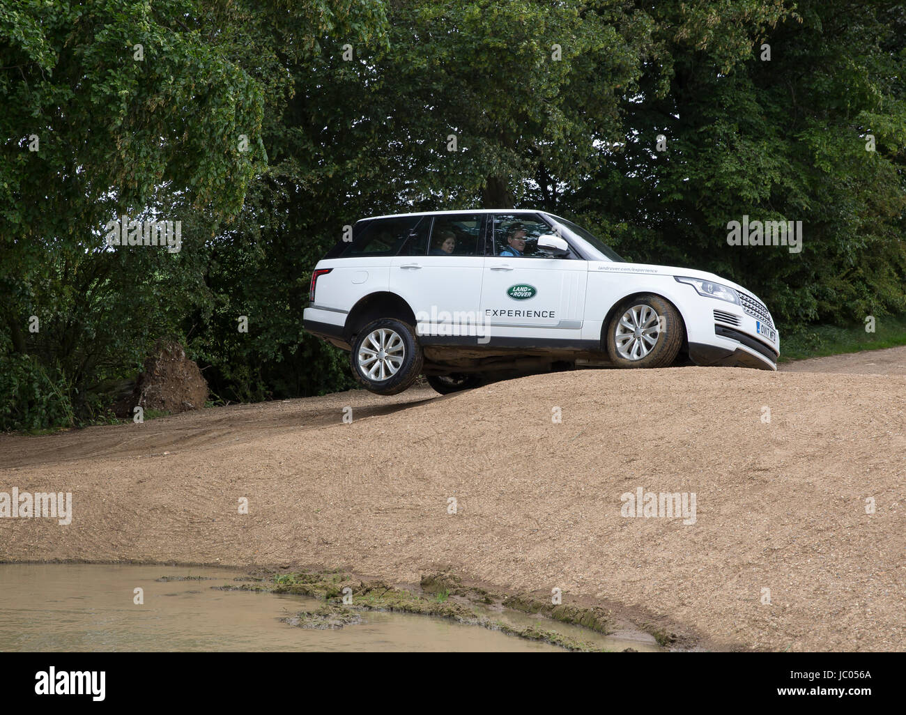 Land Rover Experience Day in Luton Stock Photo - Alamy