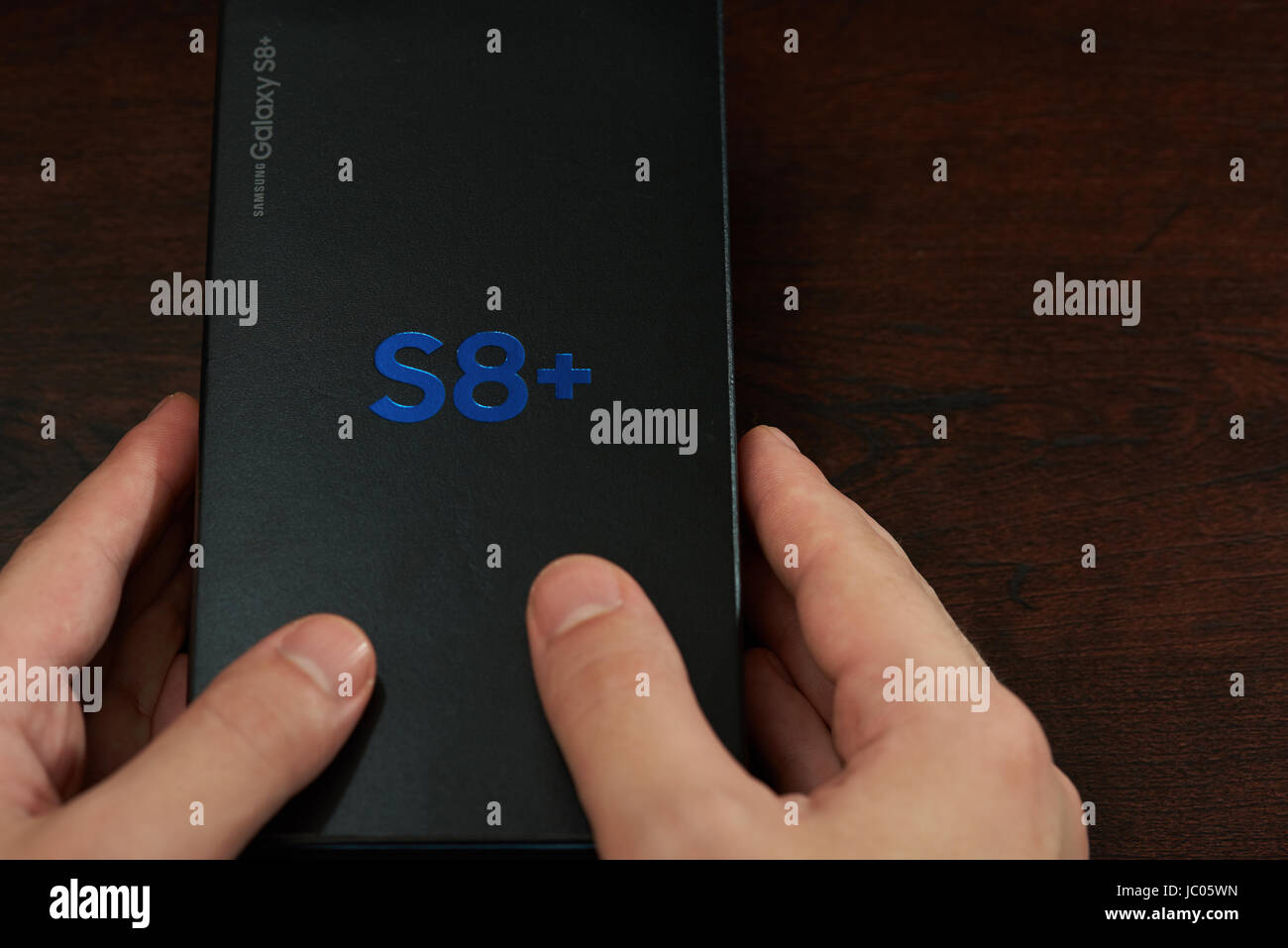 Unboxing new phone hi-res stock photography and images - Alamy