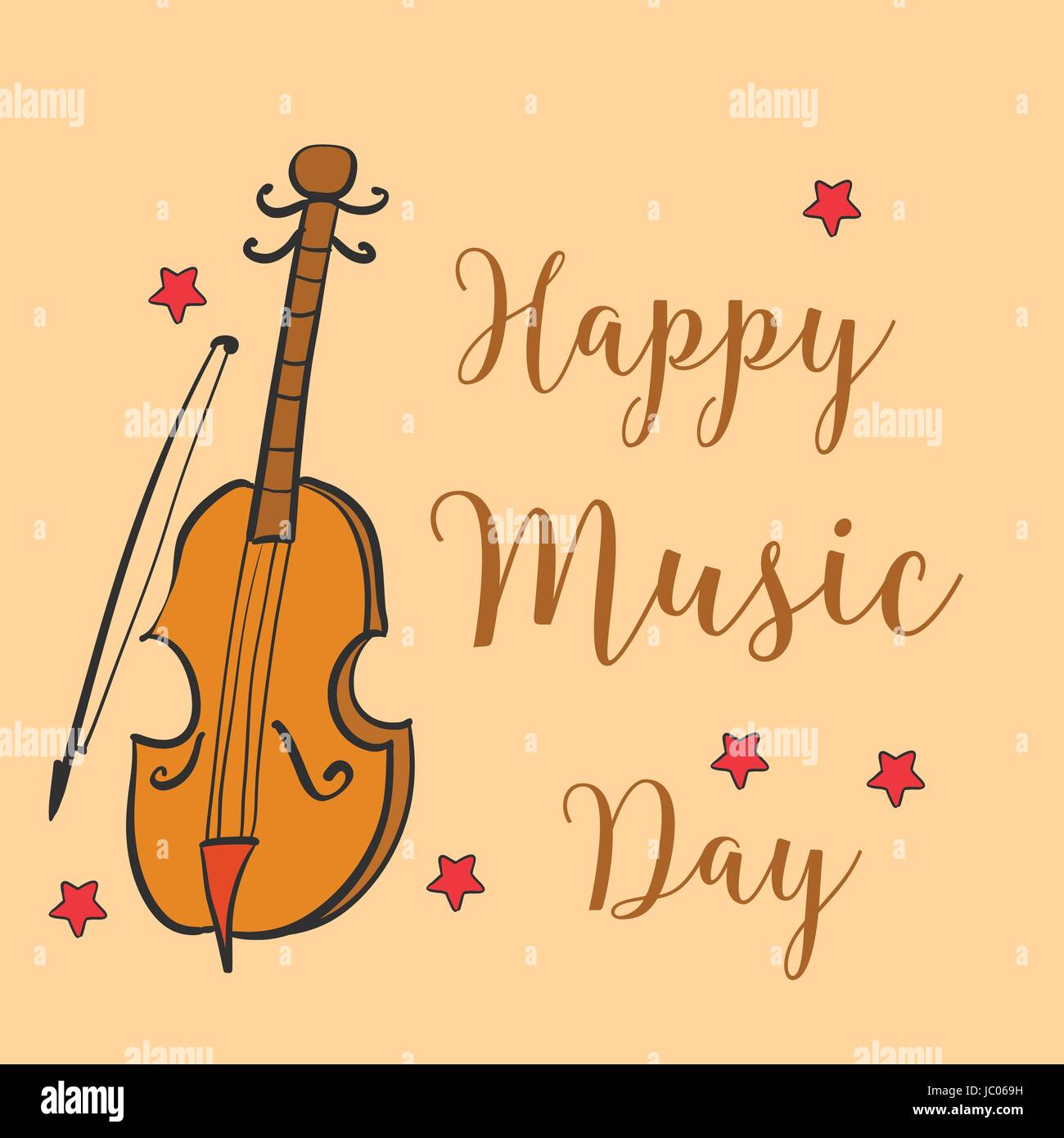 Card style music day collection Stock Vector Image & Art - Alamy