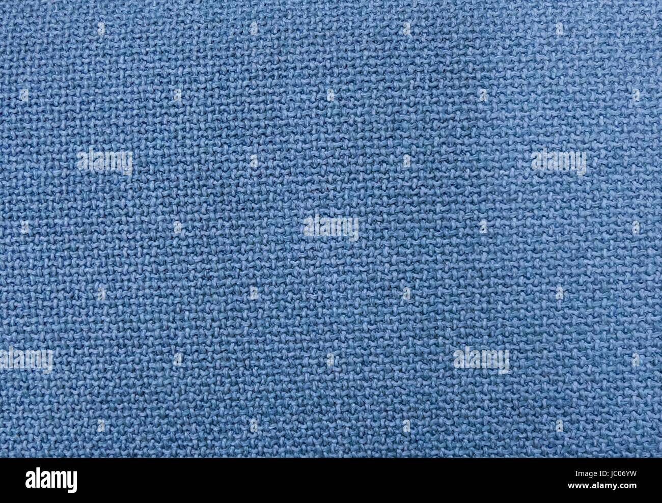 Fabric Texture, Close Up of Light Blue Sack or Burlap Fabric Texture ...