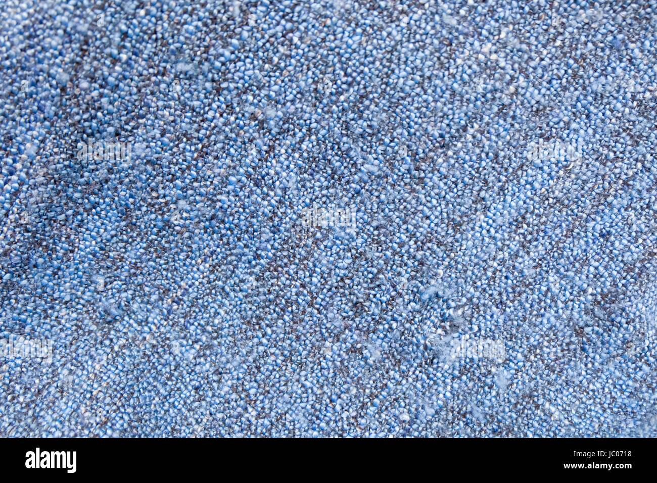 Fabric Texture, Close Up of Blue Blanket Fabric Texture Pattern ...