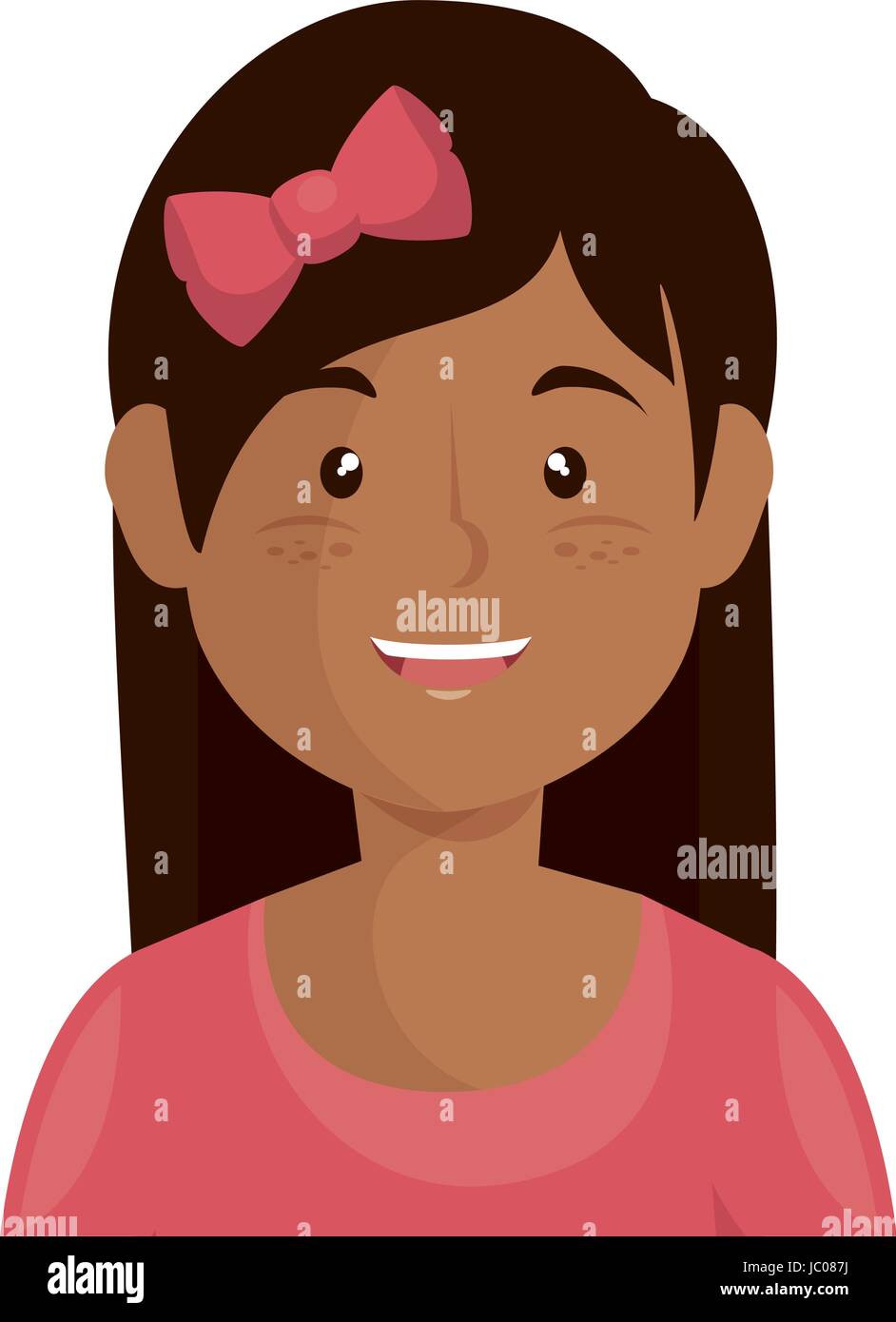 cartoon girl icon Stock Vector Image & Art - Alamy