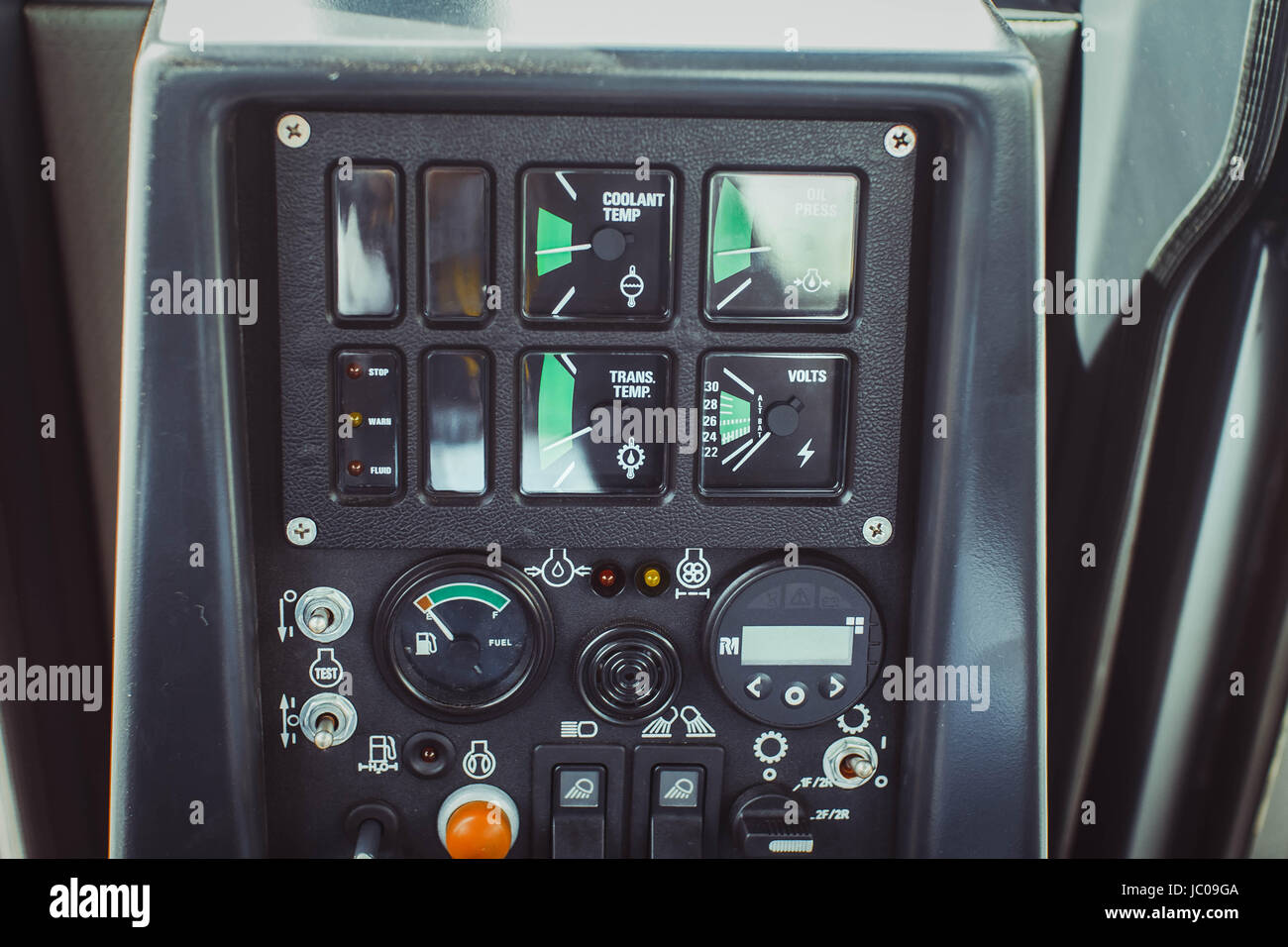 Excavator cab interior hi-res stock photography and images - Alamy