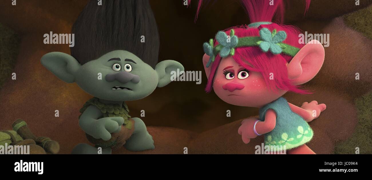 Trolls 2016 hi-res stock photography and images - Alamy