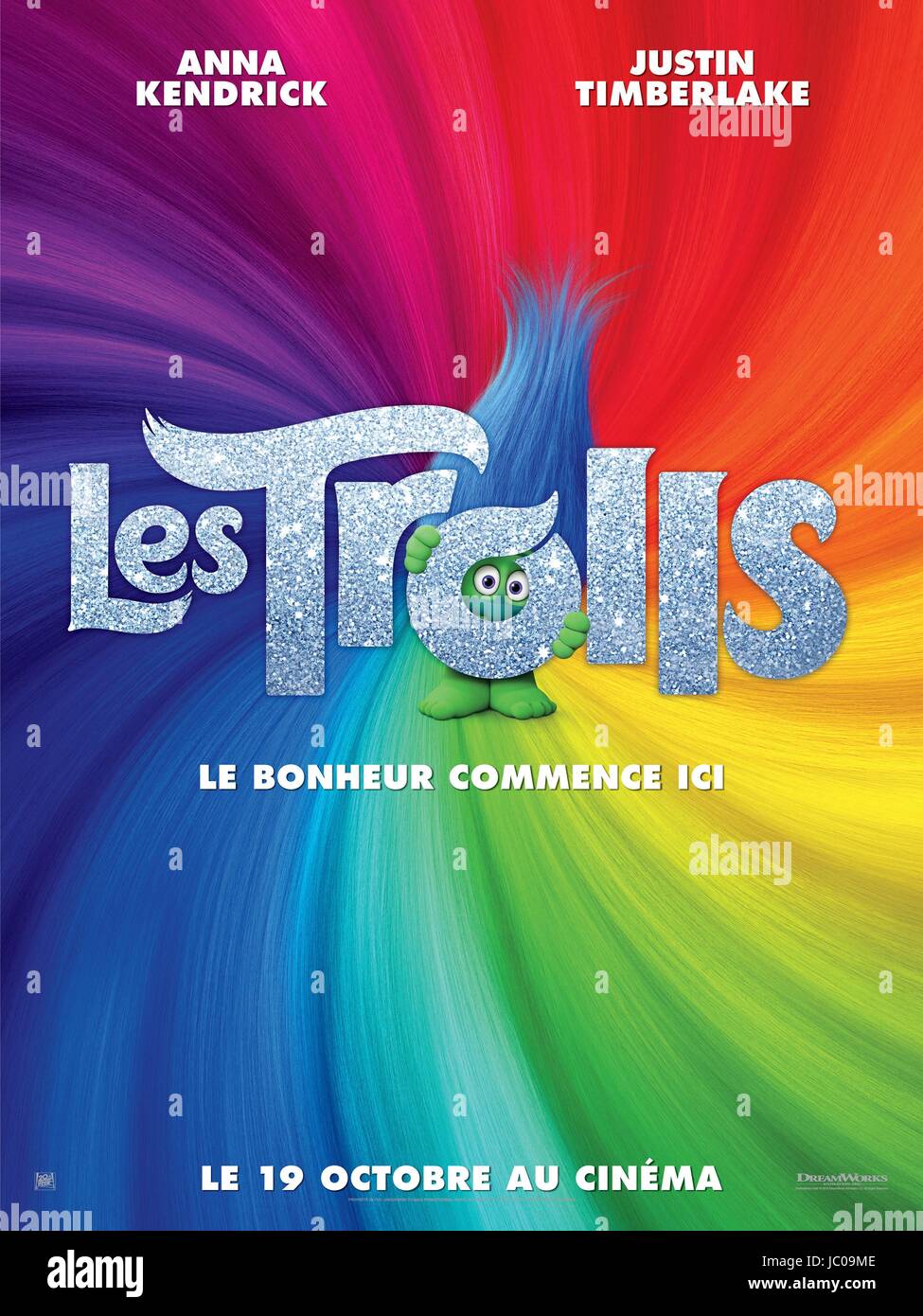 Trolls film poster hi-res stock photography and images - Alamy