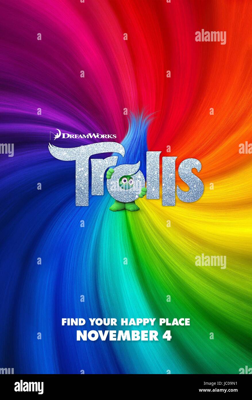 Trolls film poster hi-res stock photography and images - Alamy