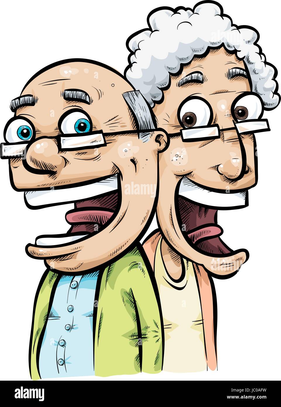 Senior couple happy on Stock Vector Images - Alamy