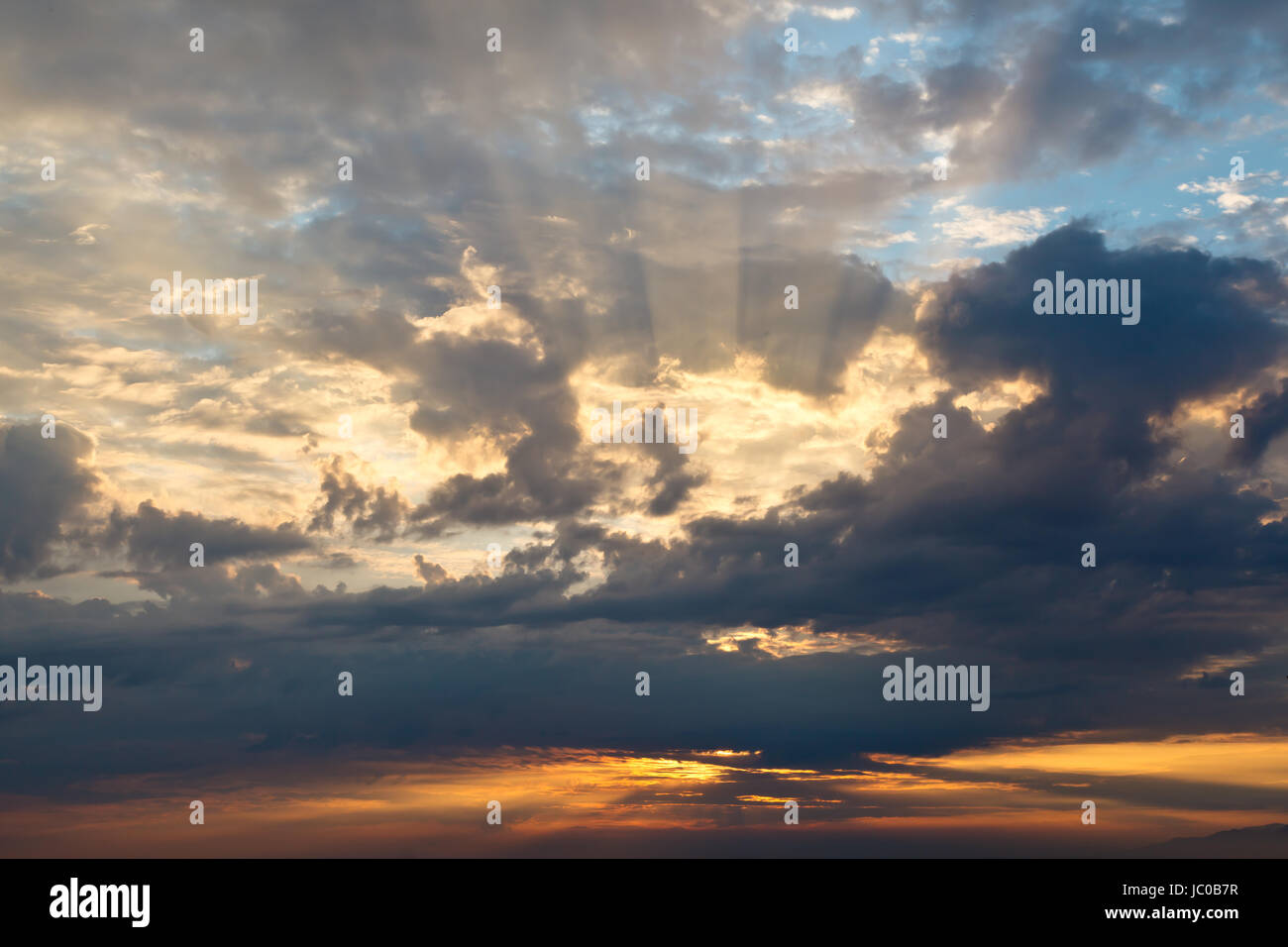 Gold clouds hi-res stock photography and images - Alamy