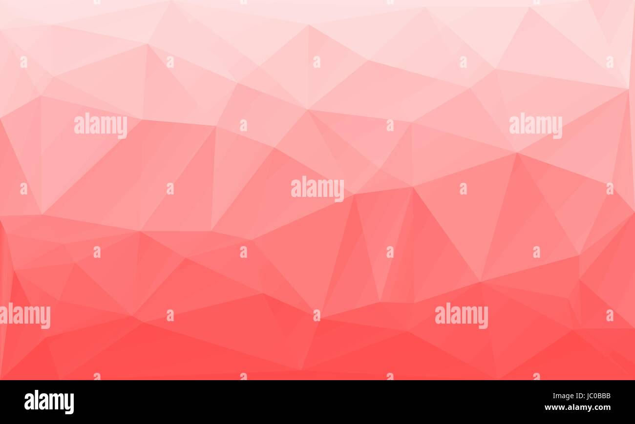 triangles abstract background - red white - vector illustration Stock ...