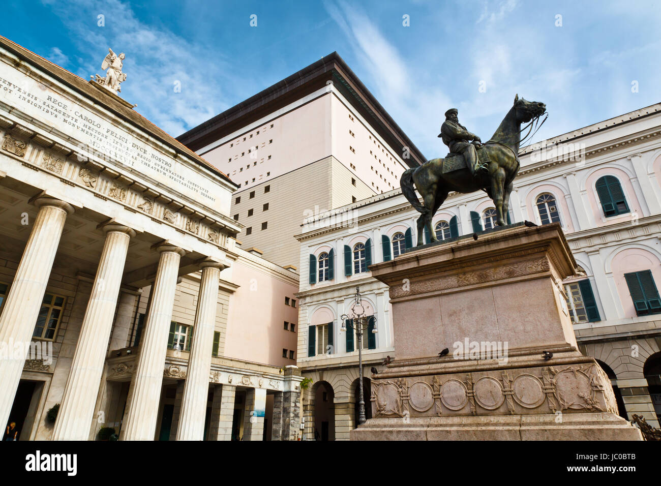 Genoa opera house hi-res stock photography and images - Alamy