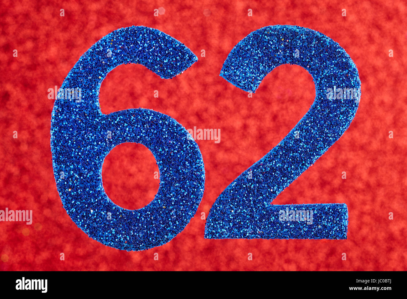Number 62 sixty two hi-res stock photography and images - Alamy