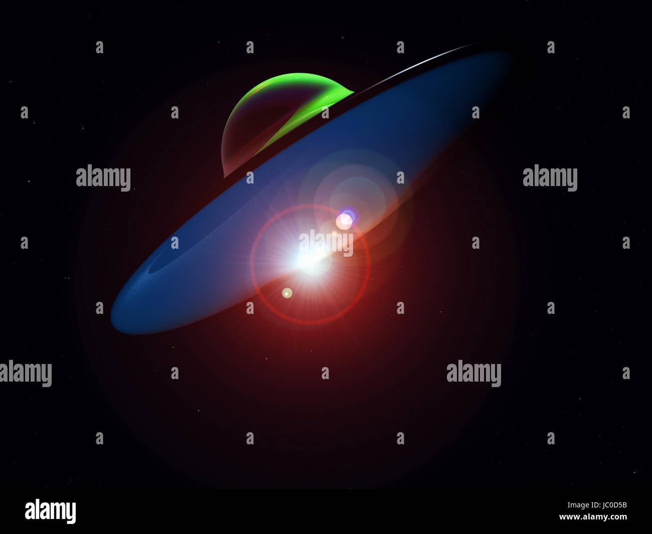 science fiction illustration Stock Photo - Alamy