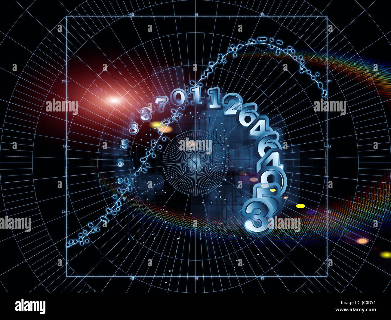 Strange Geometry series. Composition of line drawing, math and geometry ...