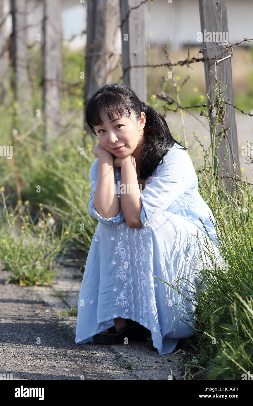 Portrait asian woman sad face hi-res stock photography and images - Alamy