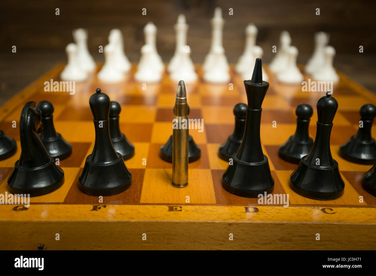 Bullet chess pieces hi-res stock photography and images - Alamy